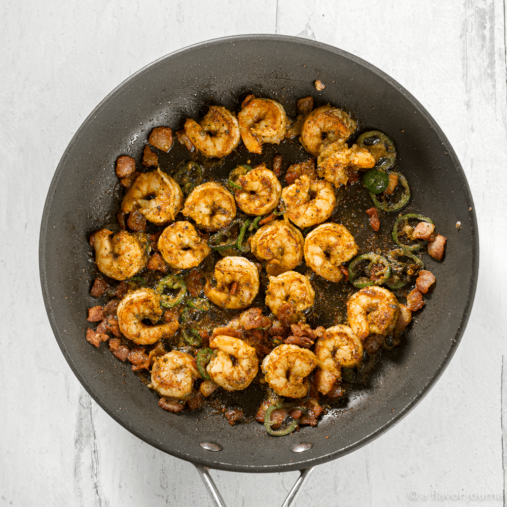 Spicy Baja Shrimp Tacos with Cabbage Slaw - A Flavor Journal