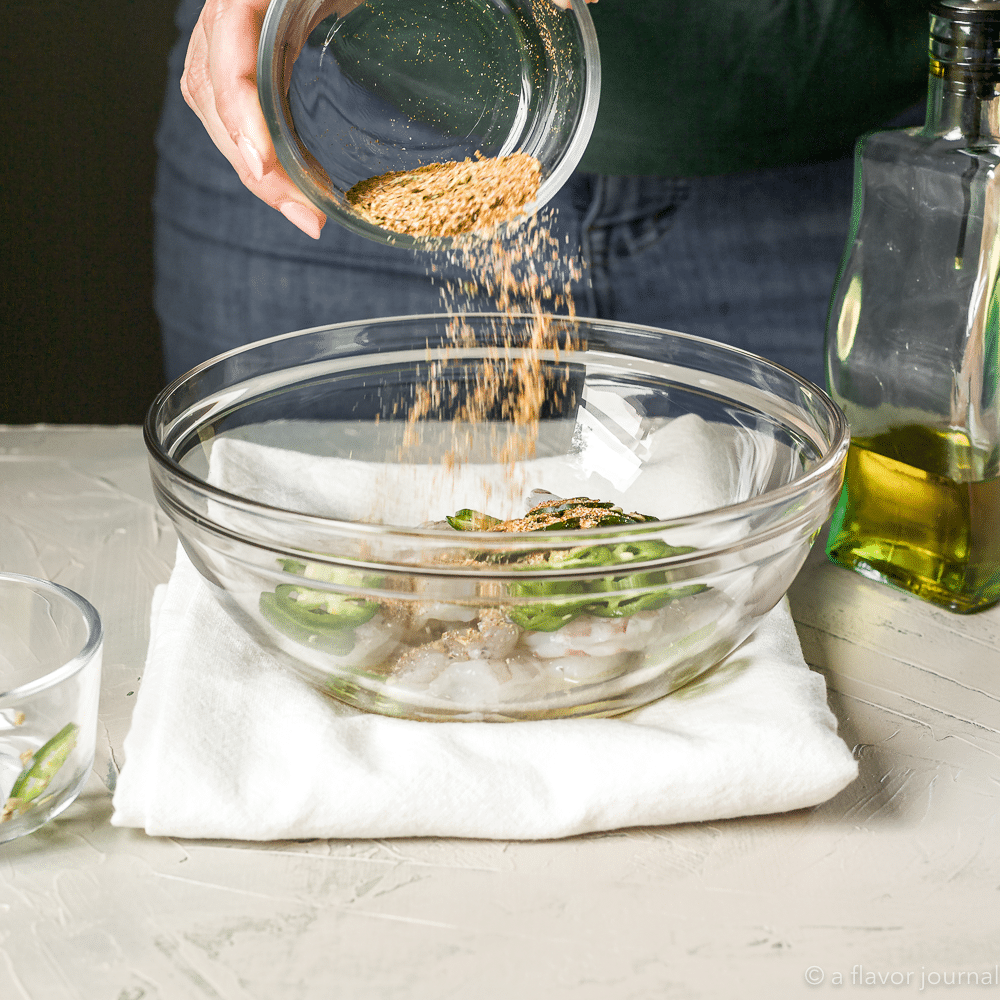 Spicy Baja Shrimp Tacos with Cabbage Slaw - A Flavor Journal