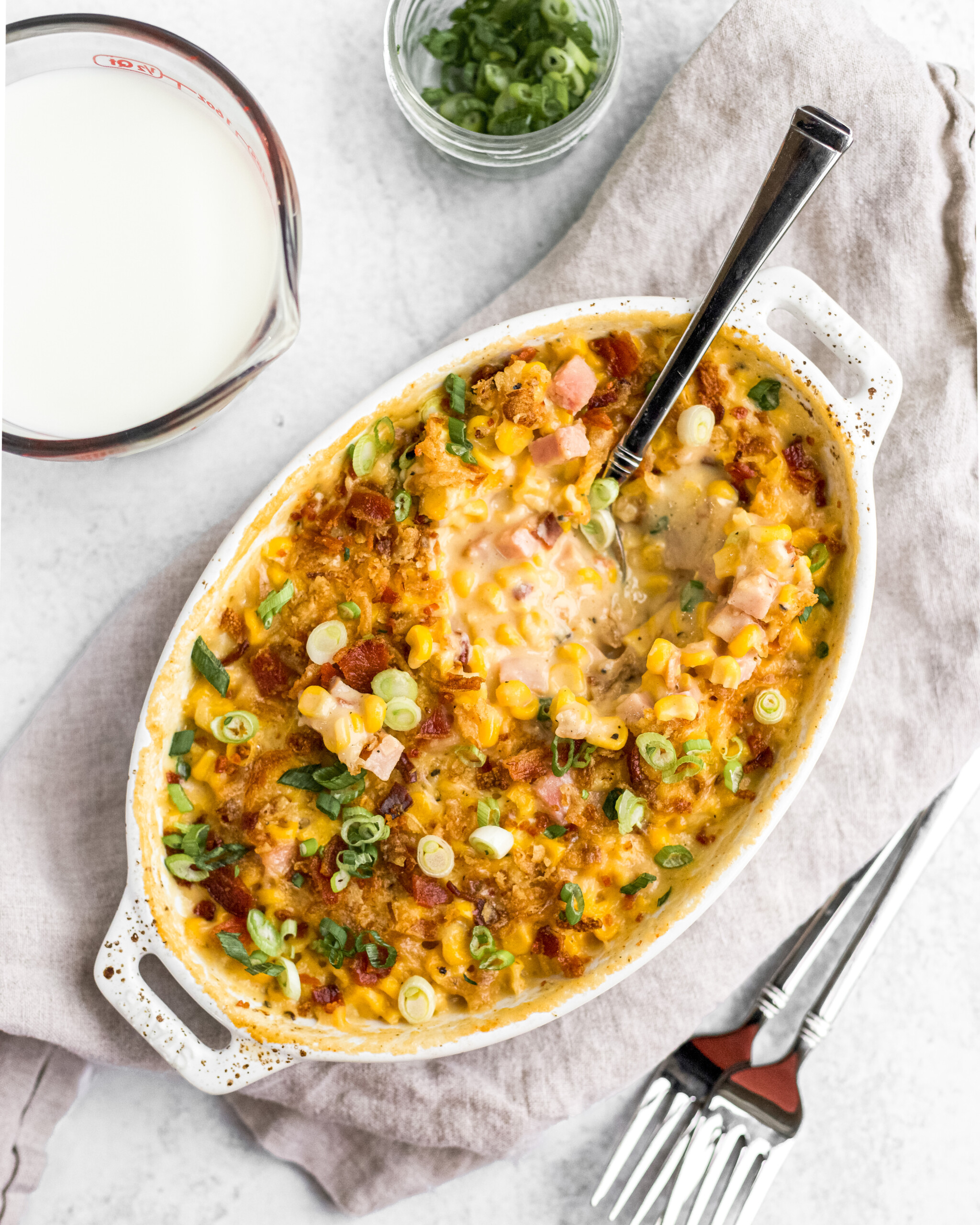 Creamy, Cheesy Corn with Midwest Dairy - A Flavor Journal