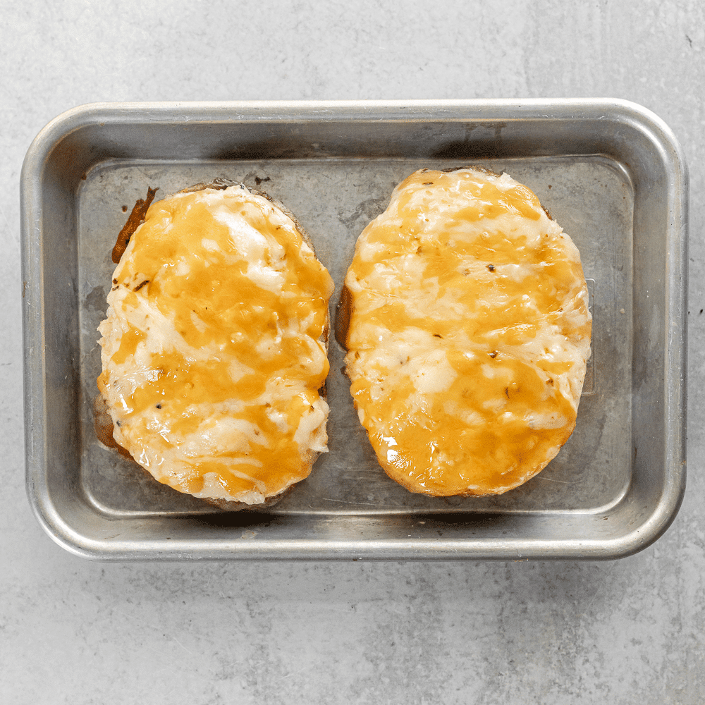 Extra Cheesy Twice Baked Potatoes for Two - A Flavor Journal