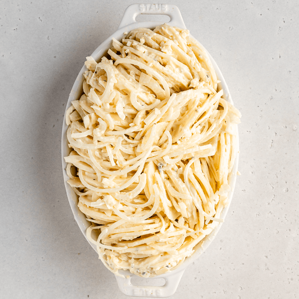 Cheesy Hasselback Potatoes and Onions with Midwest Dairy - A Flavor Journal